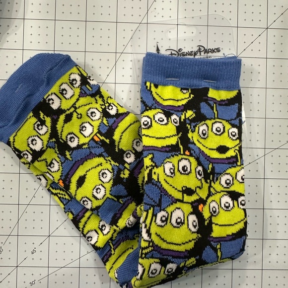 Disney | Underwear & Socks | Disney Alien Character Socks Blue And ...